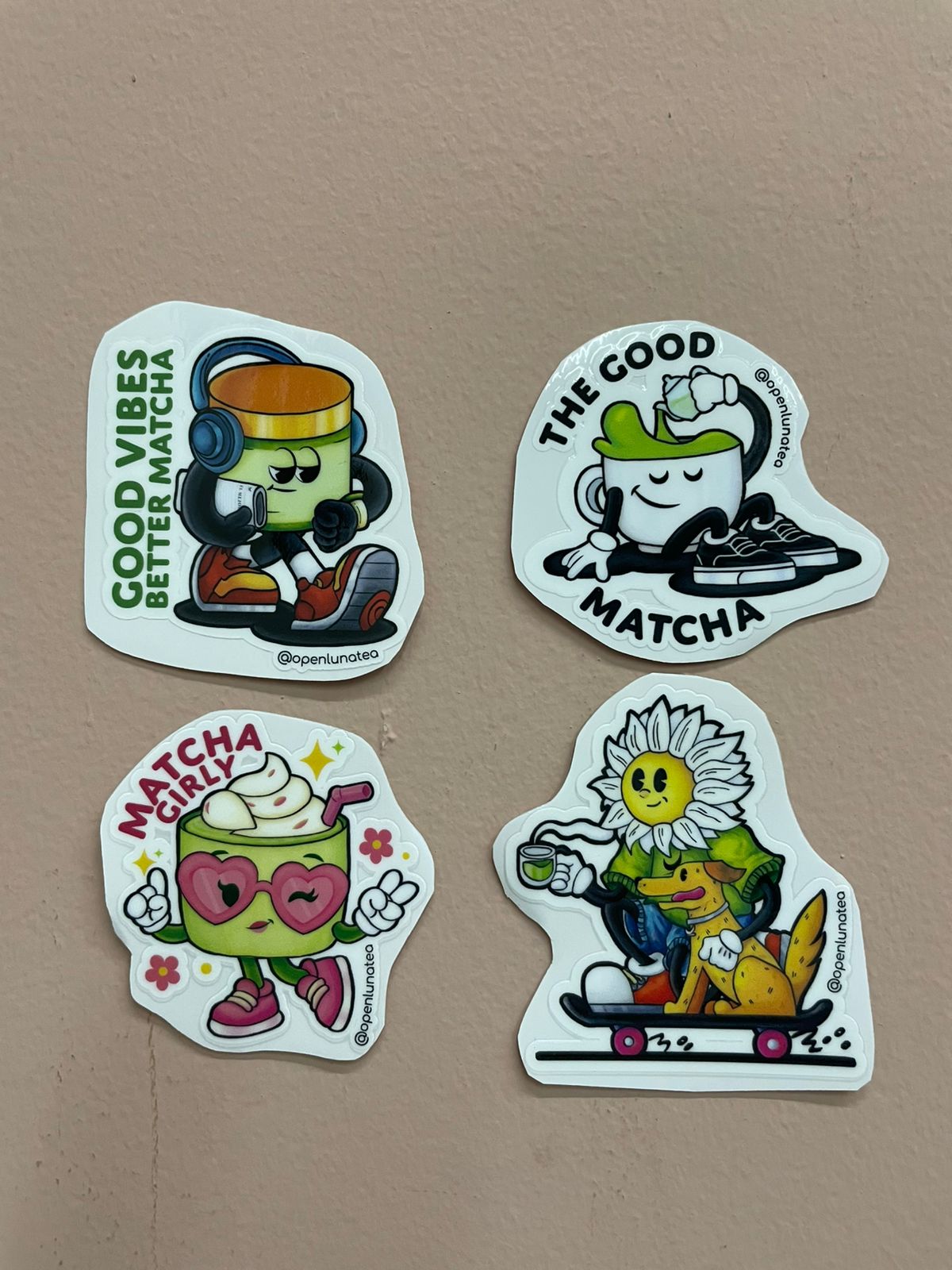 Stickers cool – Open Luna